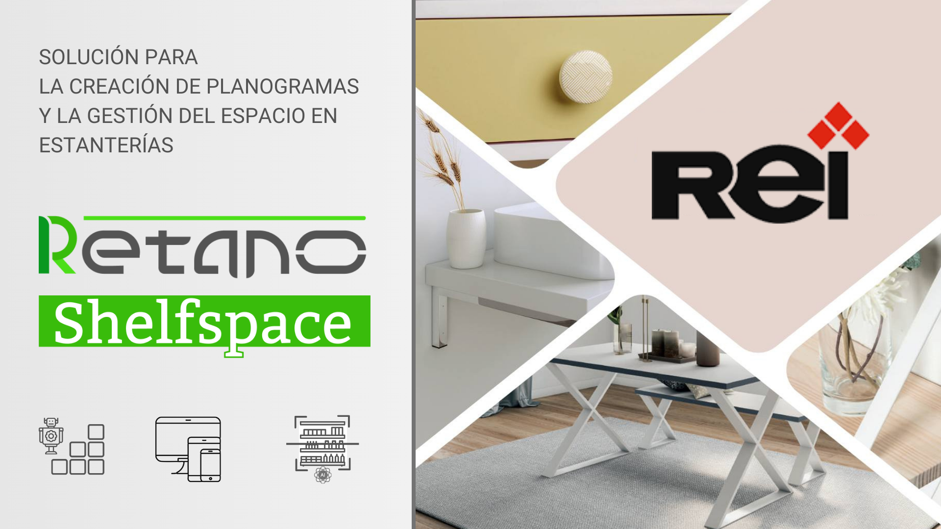 El líder español de bricolaje, REI, integra Retano Shelf Space - RETANO ...